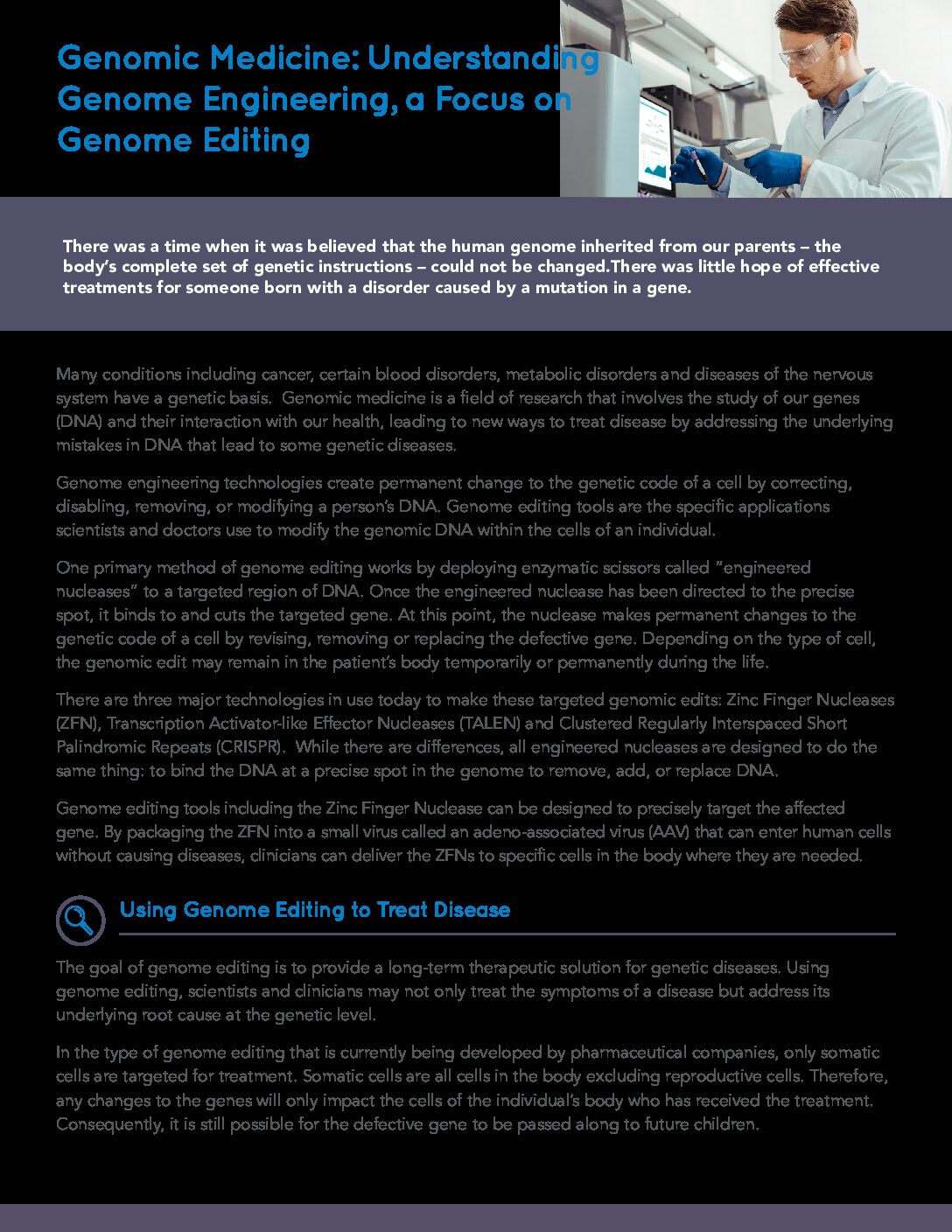 Understanding Genome Engineering, a Focus on Genome Editing – Soft Bones