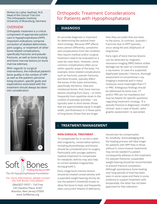 HPP Orthopedic Overview – Soft Bones